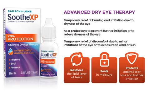 Soothe Xp Eye Drops For Dry Eye Symptoms Xtra Protection