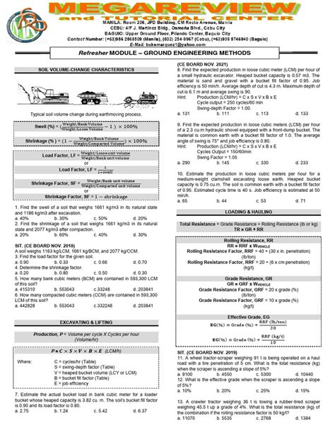 Refresher Module Ground Engineering Methods A2024 Pdf Loader