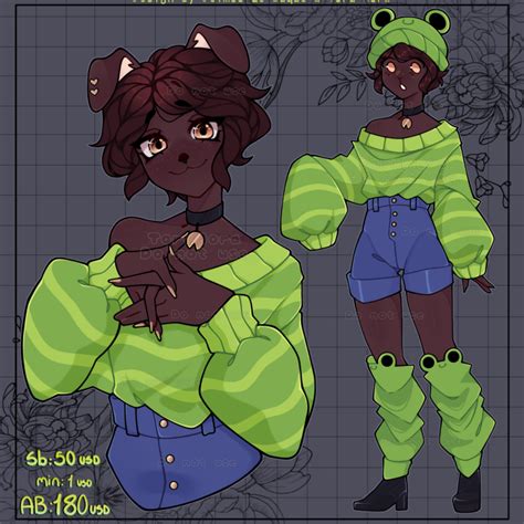 Adoptable Femboy 💚🐸 Ychcommishes Adoptable Femboy 💚🐸 Ychcommishes