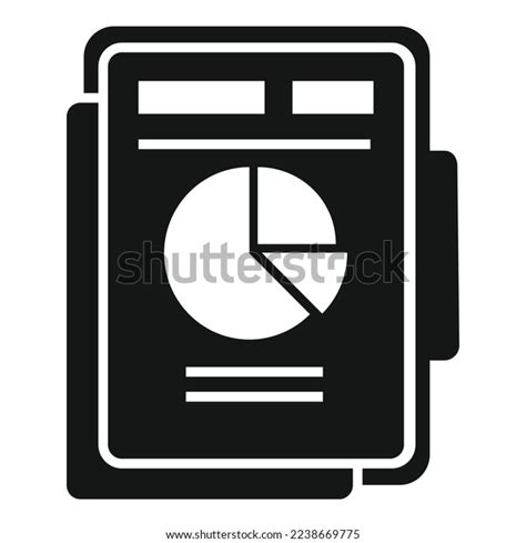 Report Folder Icon Simple Vector Analysis Stock Vector Royalty Free 2238669775 Shutterstock