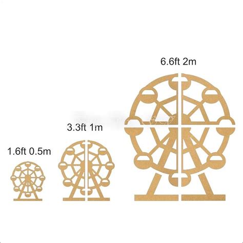 Ferris Wheel Decorations Event Party Prop Birthday Wedding Festival