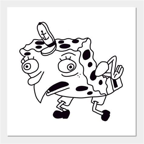 How To Draw The Spongebob Meme