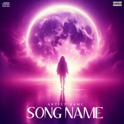 Purple Cd Mixtape Album Cover Album Cover Template Postermywall