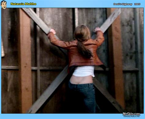 Natassia Malthe Nue Dans Devils Highway