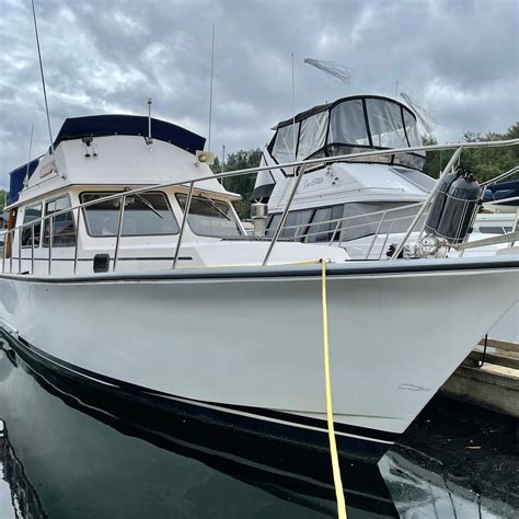 This Trawler Has A Lot Going For It Including One Of The Best Moorage