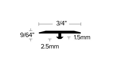 Powerhold Ph 102 Lvt T Mold 34 X 964 Bronze 12 Access Pfs