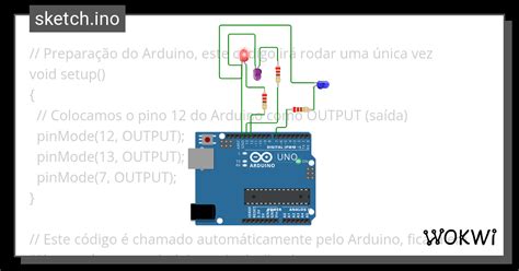 Luzes Wokwi ESP STM Arduino Simulator