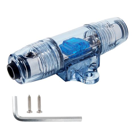 60 Amp Inline Mini Anl Fuse Holder 468 Gauge In 468