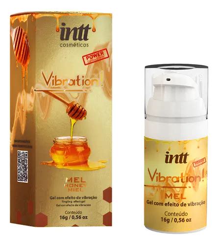 Lubrificante Vibration Gel Vibrador Liquido 17g Intt Mel Sex Mel Parcelamento Sem Juros