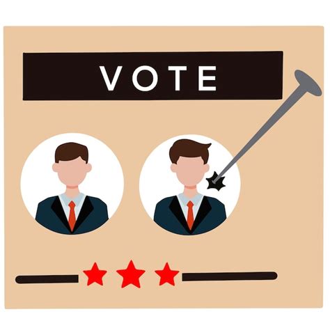 Premium Vector Vector Illustration General Elections Vote Voting