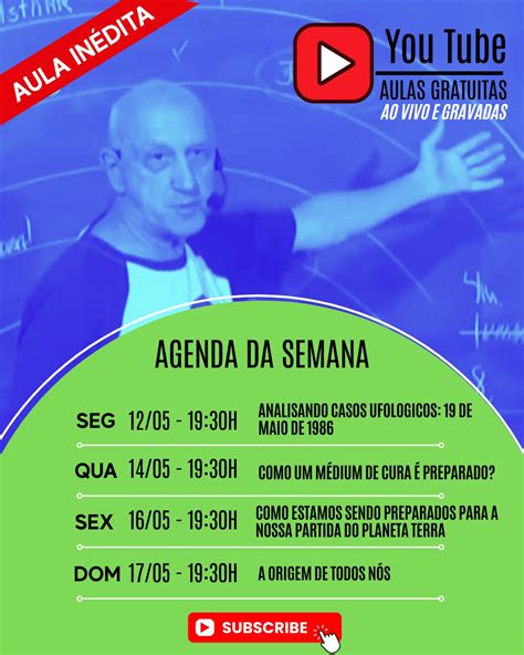 Prof Laércio Fonseca Curso Imersivo De Projeção Astral 🗓️ Feriado De