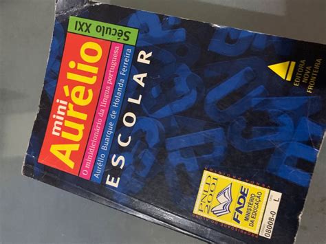 Mini Aurelio Escolar Livro Usado 81829273 Enjoei