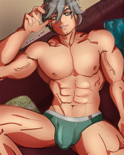 Rule 34 Bara Gay Jock Male Men Muscle Muscles Muscular Naxolatte Pecs