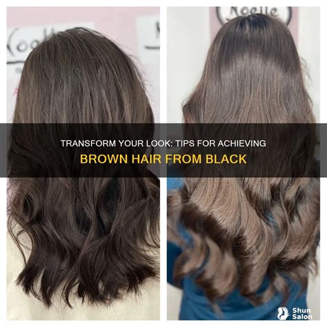 Transform Your Look Tips For Achieving Brown Hair From Black Shunsalon