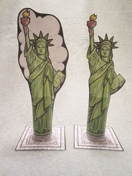 Statue Of Liberty Fun Paper Tube Craft Art By Fun Educational Art Projects