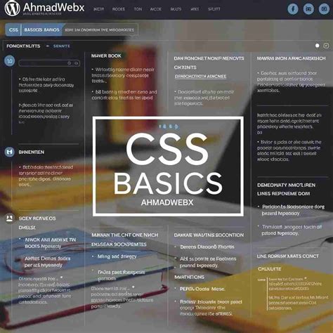 Css Basics Ahmadwebx