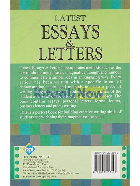 Latest Essays And Letters Kitaabnow