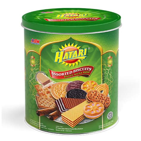 Jual Hatari Assorted Biscuits 300 Gram Biskuit Aneka Rasa Biskuit Kaleng Hatari Biskuit