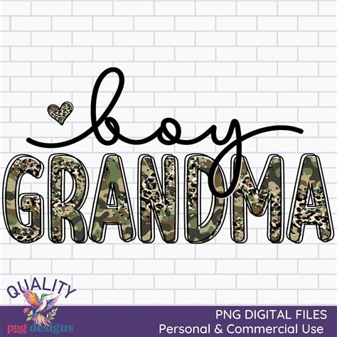 Boy Grandma Png Grandma Of Boys Sublimation Boy Grandma Digital