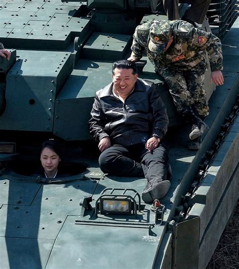 Kim Jong Un Beams As His Teen Heir Daughter Drives Him In An Anti