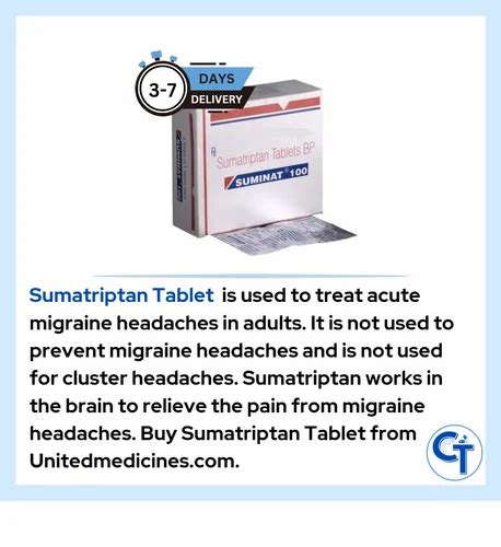 Sumatriptan 100 Mg Tablets At ₹ 188stripe Pain Killers In Mumbai