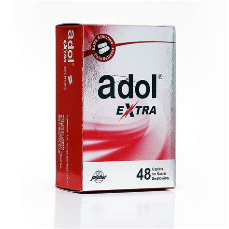 Adol Extra 48 Caplets Shefaa Pharmacy