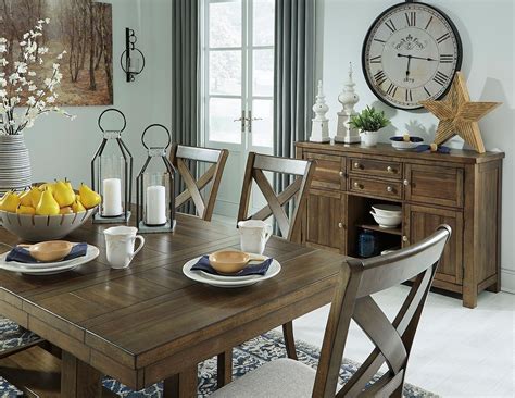 Moriville Dining Room Set Signature Design Furniture Cart