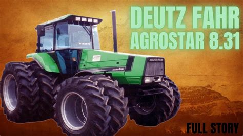 The Deutz Fahr Agrostar 831 Rare Usa Built Euro 230hp Tractor Youtube