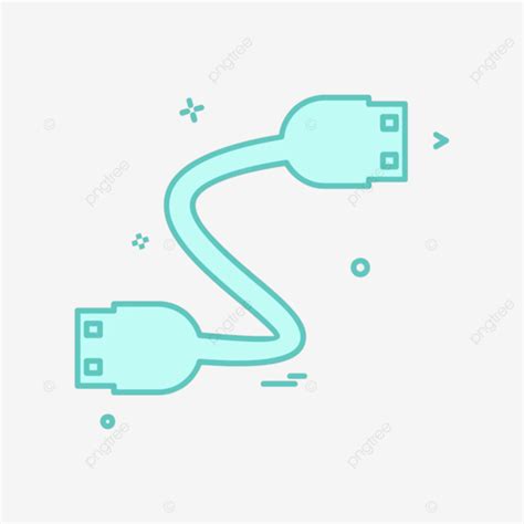 Wire Vector Png Images Wire Icon Design Vector Line Button Plug Png