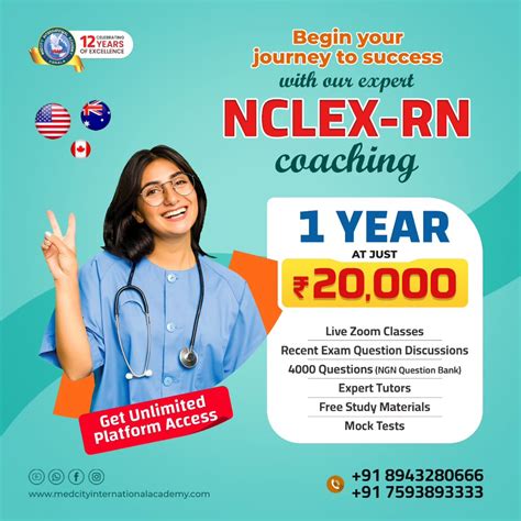 Medcity 𝟭 𝗬𝗘𝗔𝗥 𝗟𝗜𝗩𝗘 𝗡𝗖𝗟𝗘𝗫 𝗥𝗡 𝗖𝗢𝗔𝗖𝗛𝗜𝗡𝗚 𝗢𝗡𝗟𝗬 ₹𝟮𝟬𝟬𝟬𝟬 Turn Your Nclex