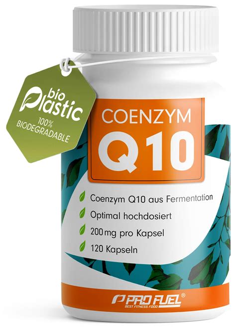 High Dose Q10 Capsules 200mg Vegan Clean Lab Tested 120x Premium