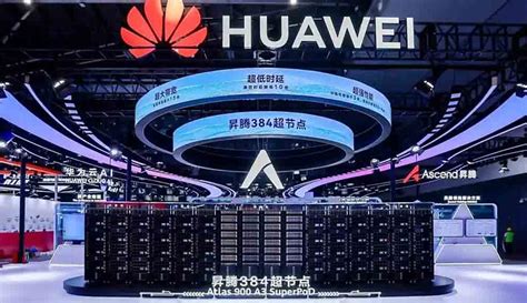 Huawei Launches Cloudmatrix 384 Ai Chip Cluster Against Nvidia Nvl72 Huawei Central