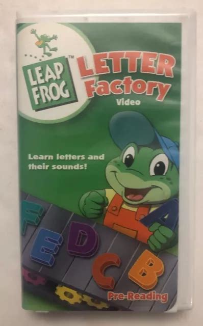 Leap Frog Letter Factory Vhs Tested 2003 35 £227 Picclick Uk