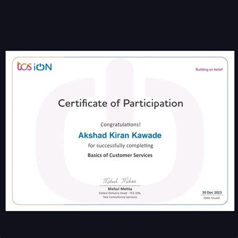 Akshad Kawade On Linkedin Tcsion Customerserviceskills Learningjourney Careergrowth