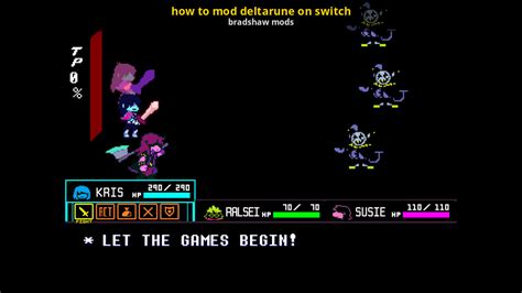 How To Mod Deltarune On Switch Tutorial For Deltarune Dr Tutorials