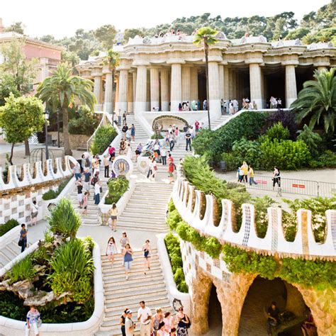 Ad Classics Parc Güell Antoni Gaudí Archdaily