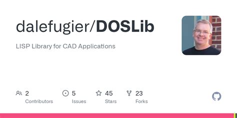 github dalefugier doslib lisp library for cad applications