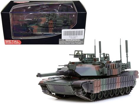 General Dynamics M1a2 Abrams Tusk Ii Mbt Military Diecast Models El