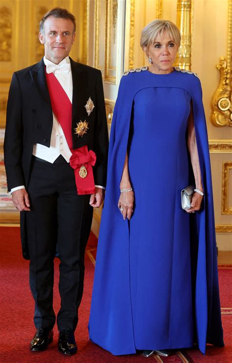 Brigitte Macron Wears Louis Vuitton Exclusively On Day One Of Uk State Visit