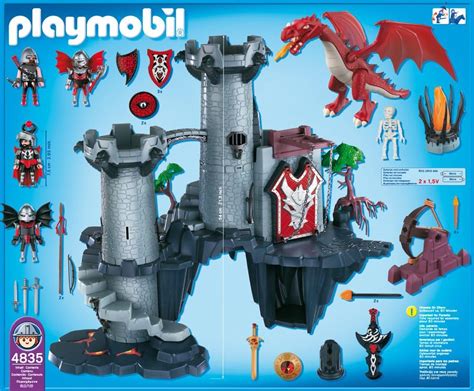 Playmobil 4835 Great Dragon Castle Instruction Manual