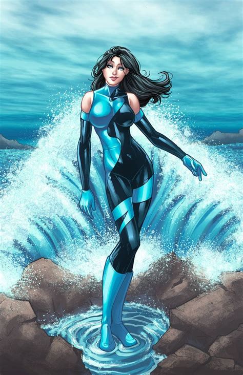 Splash From Sentinels Superhero Superhero Art Superhero Design