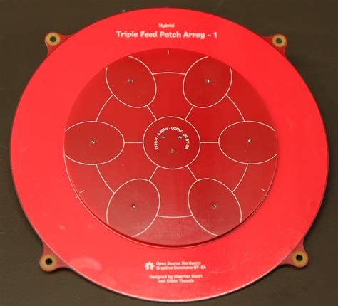 fpv 5 ghz triple feed patch array antenna laboratory test results