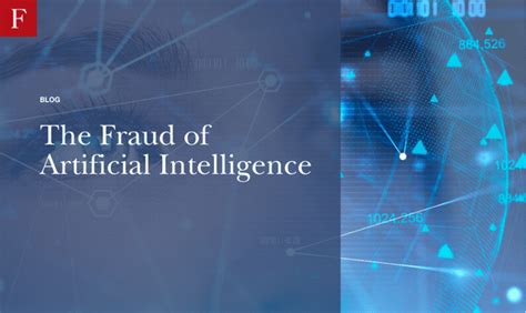 The Fraud Of Artificial Intelligence