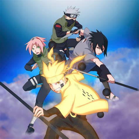 Team 7 Naruto Shippuden Wallpapers For Desktop Team 7 Naruto Pc