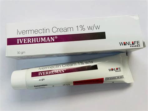 Ivermectin Iverhuman 1 Cream Packaging Size 30 G At ₹ 200tube In