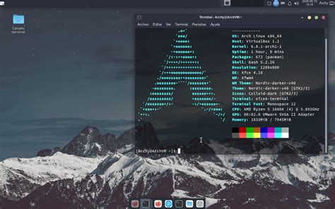 Xfce Arch Virtual Machine I Use At Work For Procrastination Runixporn