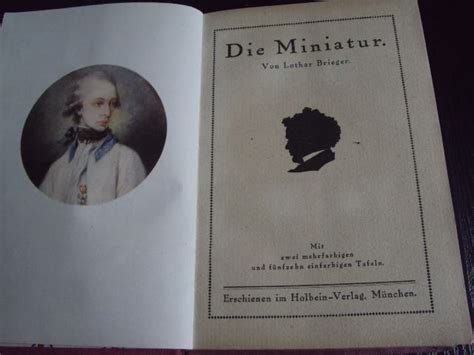 Die Miniatur Lothar Brieger