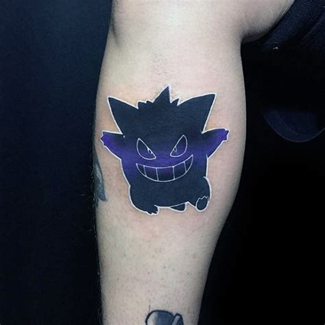 Gengar Tattoo Ideas Bold Designs Inspired By This Iconic Pokémon
