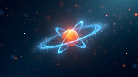 Visualizing The Process Of Nuclear Fission Photo Illustration Image