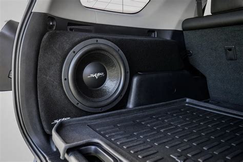 Single 12 Loaded Subwoofer Enclosure For 2010 2024 Toyota 4runner